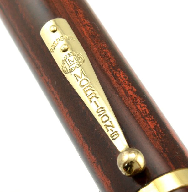 Morrison "The Tourist" Fountain Pen - Oversize, Red Woodgrain Hard ...