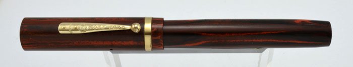 Morrison "The Tourist" Fountain Pen - Oversize, Red Woodgrain Hard ...