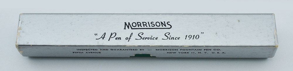 Morrison Ballpoint Pen - Sterling Filigree Overlay (Excellent, In Box ...