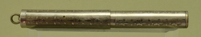 Nupoint Ring Top Fountain Pen - Slverplated, Medium Nib (Very Nice ...