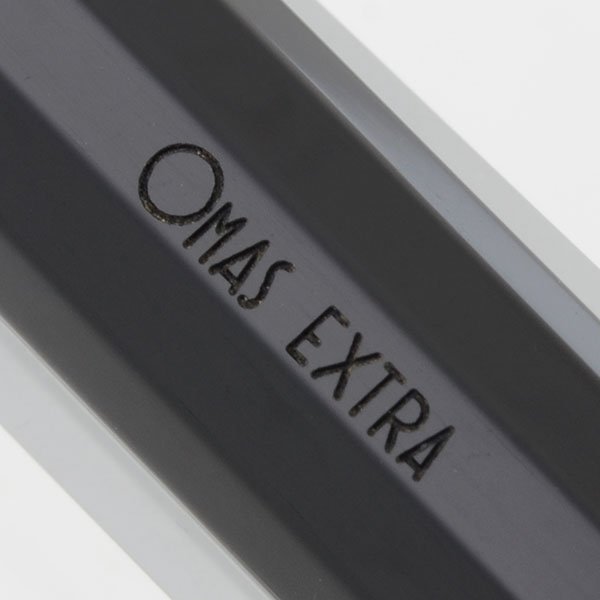 Omas Dama Fountain Pen (1990s) - Black w Gold Trim, 18k Fine (Excellent ...