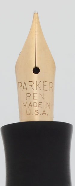 Parker Parco Fountain Pen (1932) - Green Marble, Lever Filler, 14k Semi ...