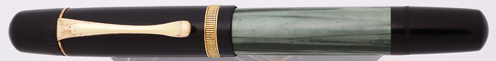 Pelikan 100N Fountain Pen (1949-54) - Green, Fluted Cap Band, 14k Fine ...