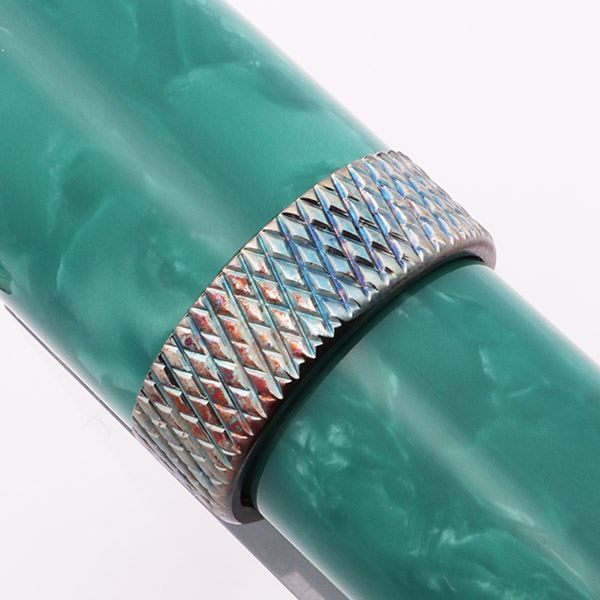 Retro 51 Scriptmaster Fountain Pen (2000s) - Jade w Chrome Trim, C/C ...