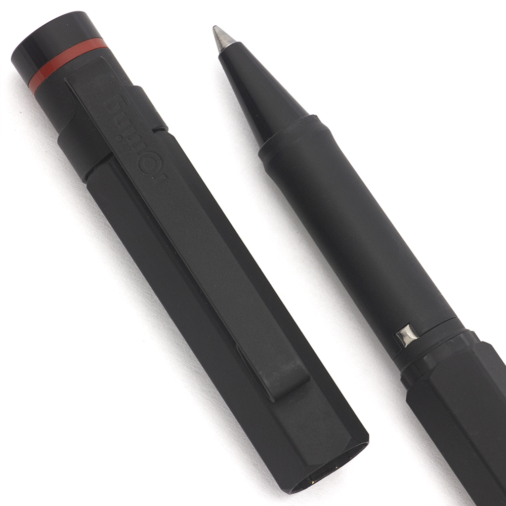 Rotring Newton Rollerball Pen - Matte Black w/Red Accent Ring ...