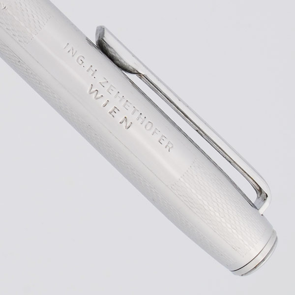 Stenax Multi-Ballpoint 4 Color (1950s, Germany) - Alpaca Silver w ...