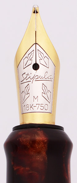 Stipula Florentia LE Fountain Pen - Large Size, Amber Celluloid ...