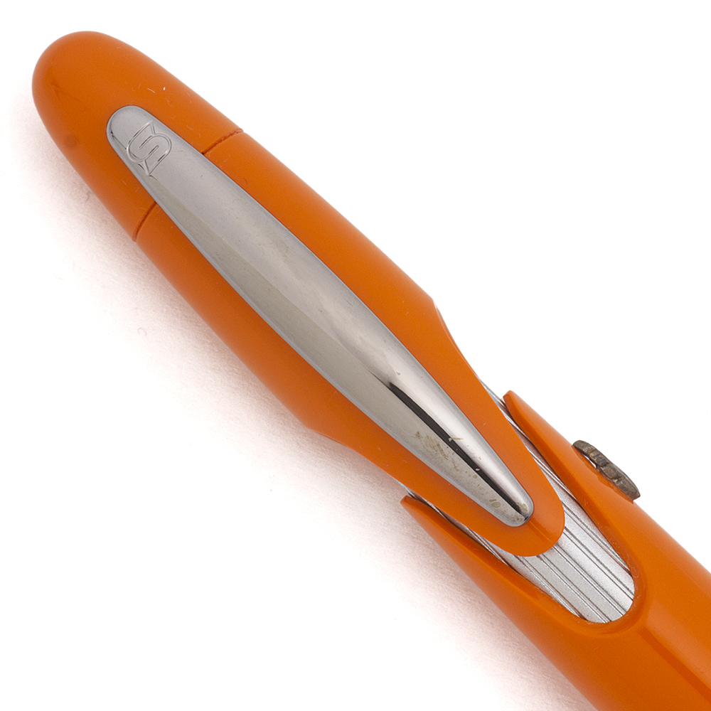 Stipula Speed Ballpoint Pen - Orange with Chrome Trim (Excellent + in ...