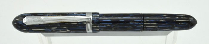 Victor Victapen Teeny Fountain Pen - Grey & Blue Stripes, Bulb Filler ...