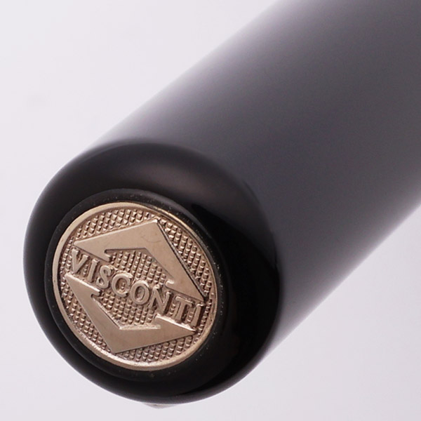 Visconti Midnight Voyager Fountain Pen (1998) - Black Acryloid, Silver ...