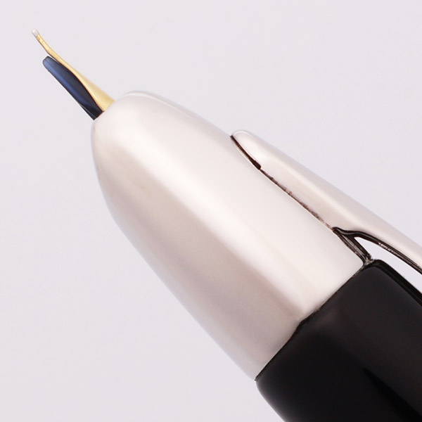Pilot (Namiki) Vanishing Point - Raden Galaxy, Rhodium Trim, XXXF 18k ...