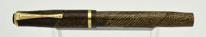 Wyvern 60C Fountain Pen - UK, Snakeskin, Lever Fill, 14k Semi-Flex ...