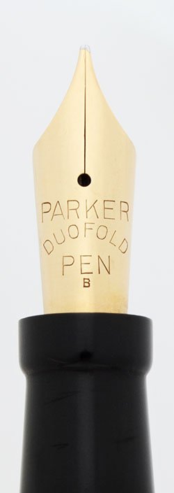 Parker Duofold Senior Fountain Pen (1920s) - Red, Single Raised Band ...