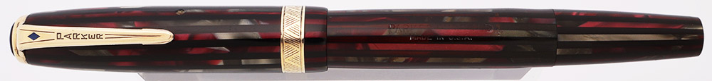 Parker Duovac Ingenue Fountain Pen (1945) - Red Pearl Striated w/GT ...