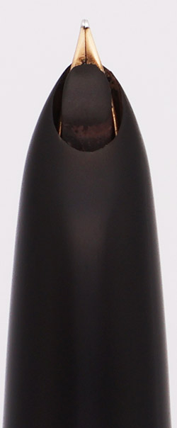 Parker 51 Kullock "Fantasy" Aerometric - Black w Scale Patterned Steel ...