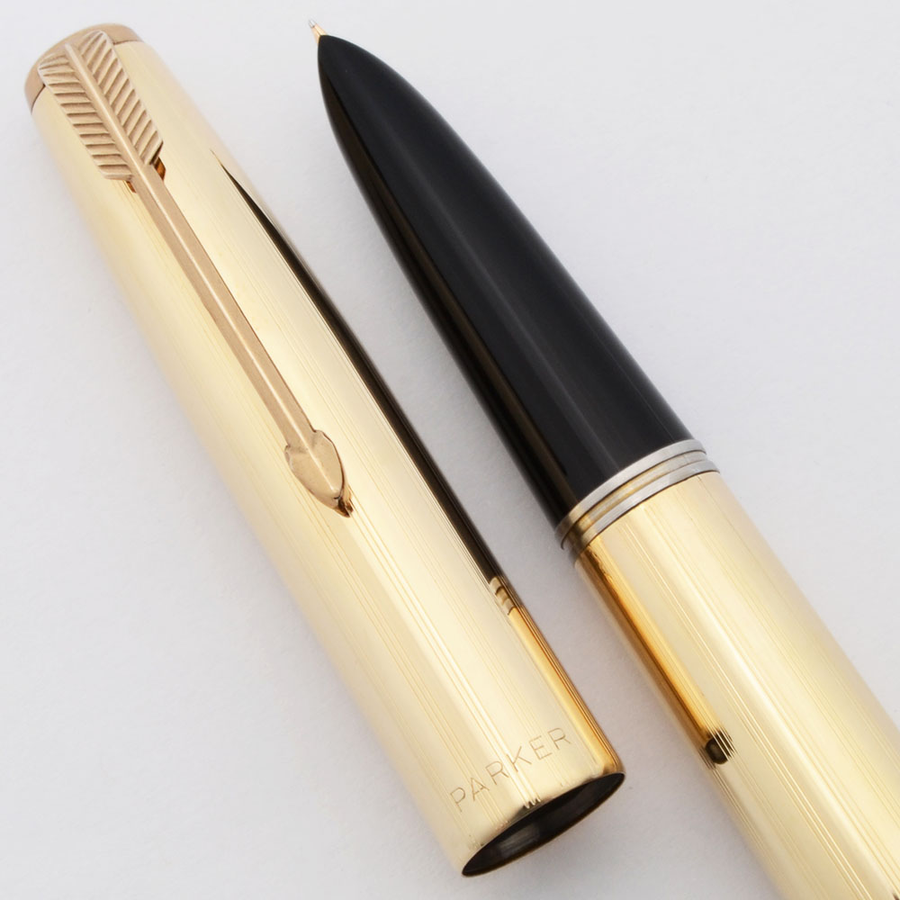 Parker 51 Aerometric Signet Fountain Pen & Pencil Set (1953) - Gold ...