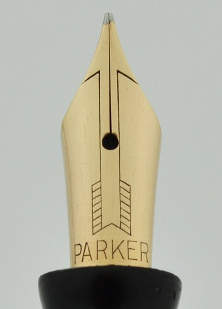 Parker Vacumatic Fountain Pen (1940) - Debutante, Speedline, Azure Blue ...