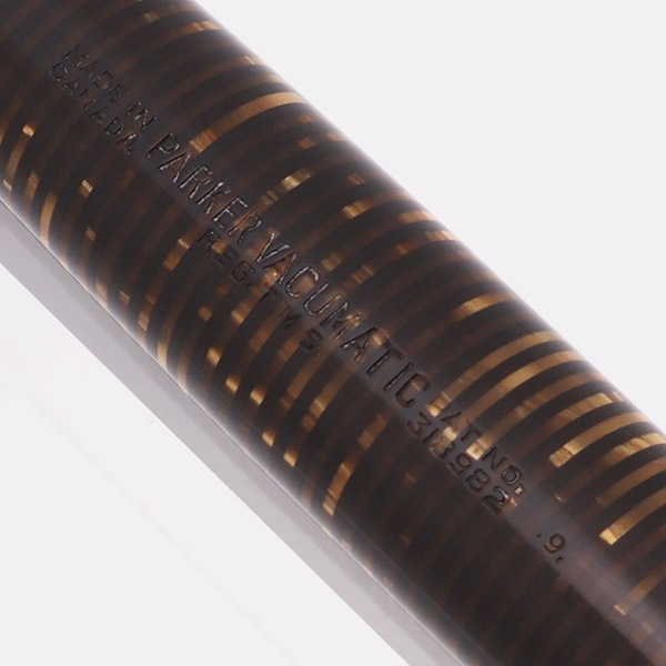 Parker Vacumatic Standard Fountain Pen (Canada, 1939) - Golden Brown ...