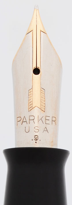 Parker Vacumatic Long Major Fountain Pen (1939) - Laminated Green ...