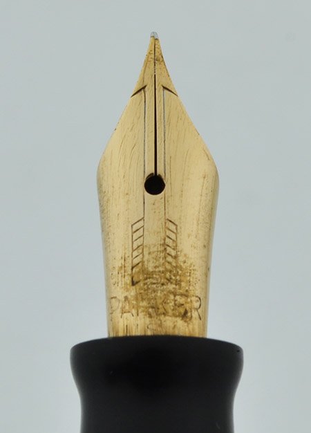 Parker Vacumatic Sub-Deb Fountain Pen - 1940, Double Jewel, Grey Pearl ...