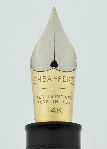 Sheaffer Saratoga Snorkel 1950s - Burgundy, Fine 14k Nib (Excellent ...