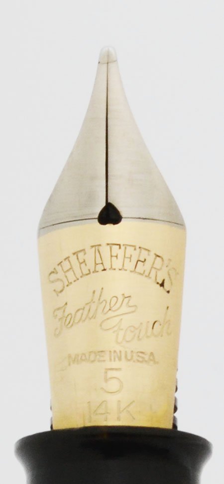 Sheaffer Admiral Touchdown - Burgundy, 14k Medium Feather Touch Nib ...