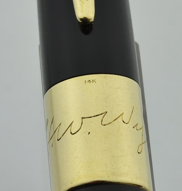 Sheaffer Triumph Autograph (1940s) - Oversize Lever Fill, Black, Solid ...