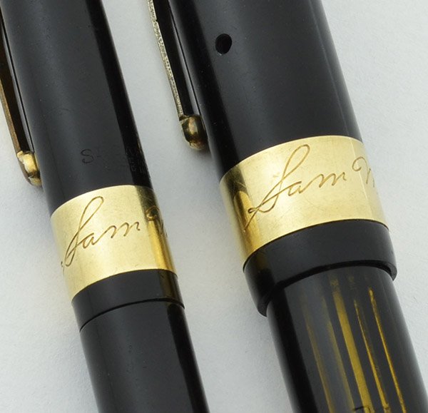 Sheaffer Balance Autograph Set - Full Size, Vac-Fill, Black, Solid 14k ...