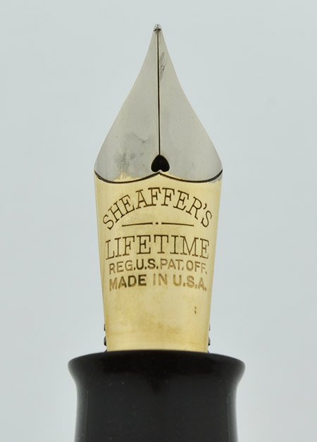 Sheaffer Balance Autograph Fountain Pen Set - Black, 14k Gold Bands and ...