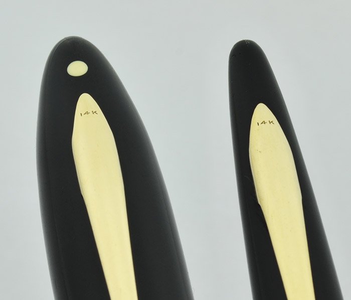 Sheaffer Balance Autograph Fountain Pen Set - Black, 14k Gold Bands and ...