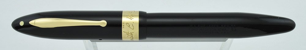 Sheaffer Balance Autograph Fountain Pen Set - Black, 14k Gold Bands and ...