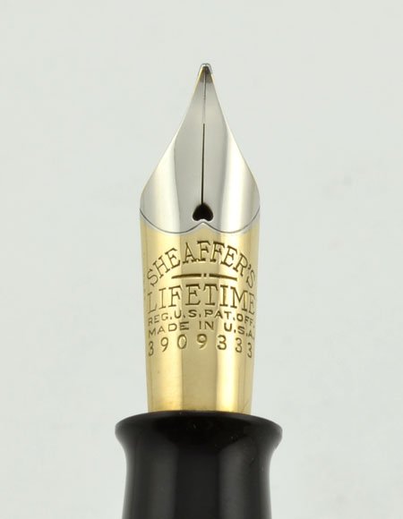 Sheaffer Balance Autograph - Full Size, Green Marble, Solid 14k Trim ...