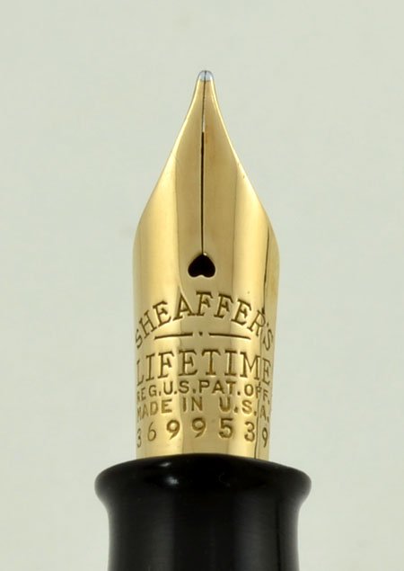 Sheaffer Balance Lifetime - Junior Size, Black, Fine 14 Nib (Excellent ...
