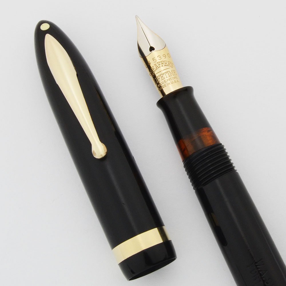Sheaffer Balance Lifetime 875 "Lady Sheaffer" - Jet Black, Lever Fill ...