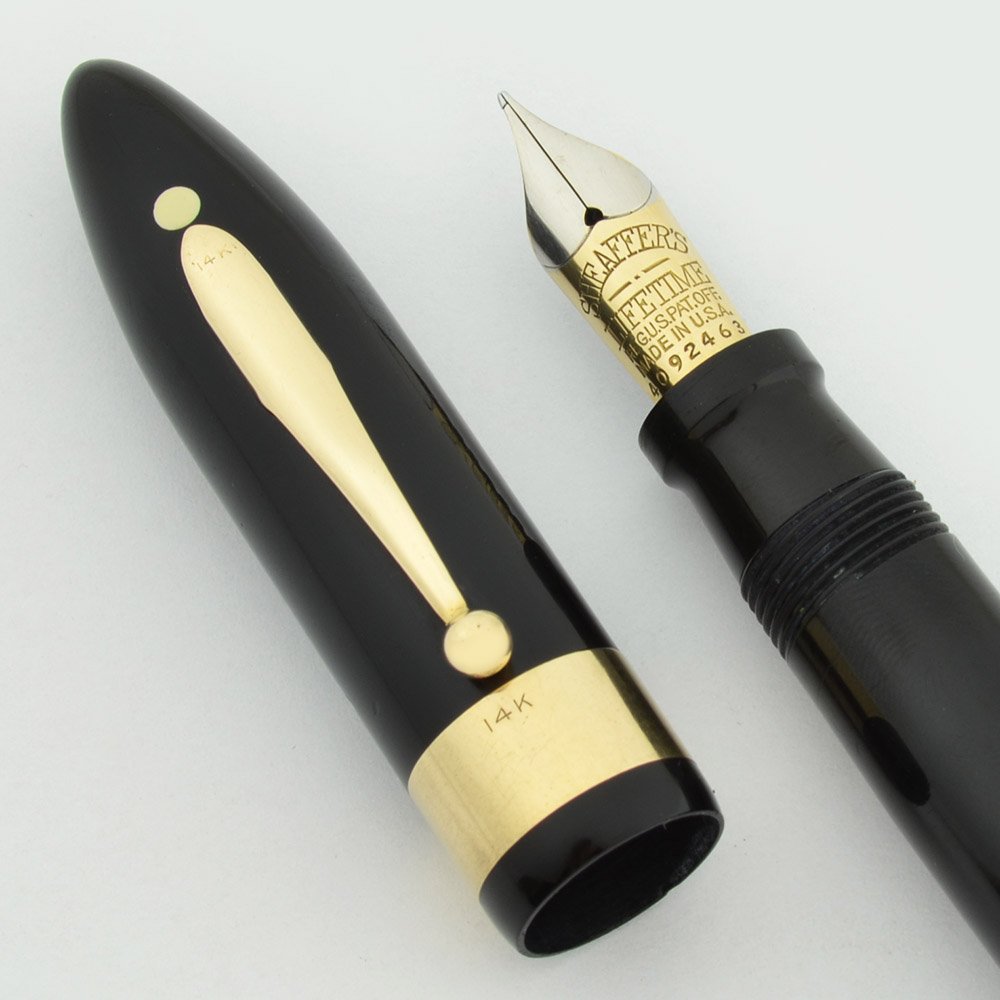 Sheaffer Lifetime Balance Autograph - Oversize, Black, Solid 14k Trim ...