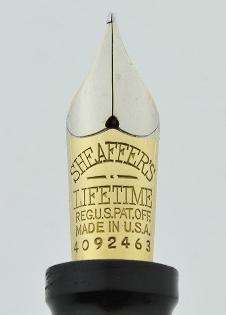 Sheaffer Lifetime Balance Autograph - Oversize, Black, Solid 14k Trim ...