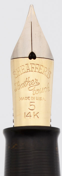 Sheaffer Craftsman (1940s) - Brown, Lever Filler, Fine #5 Feather Touch ...