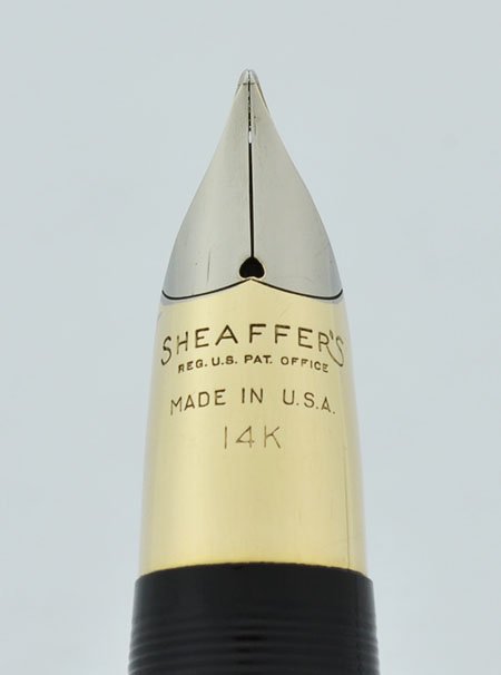 Sheaffer Lifetime Crest 1000 Fountain Pen - Black, Lever, Fine-XF Nib ...