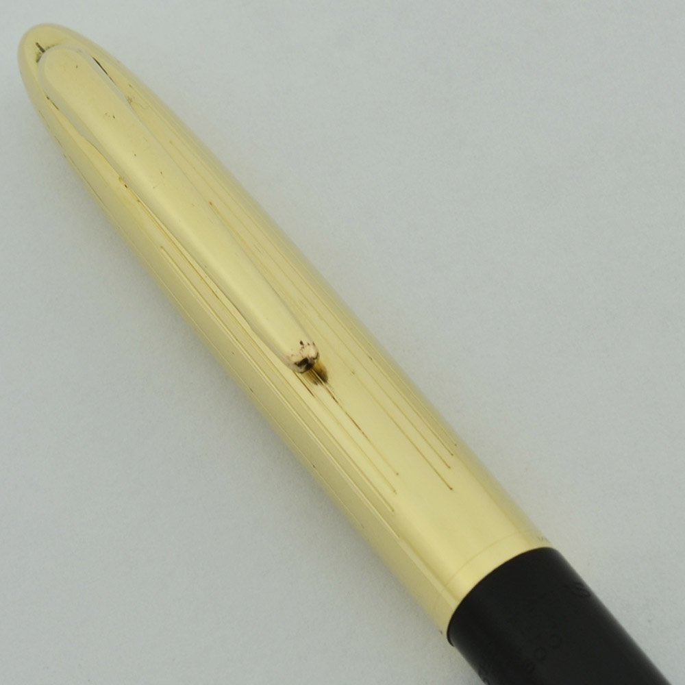 Sheaffer Crest Deluxe 600 Mechanical Pencil - Black, Gold Filled Cap ...