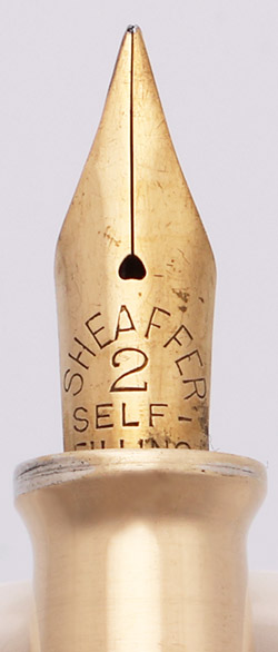 Sheaffer Flat Top Ring Top (1920s) - Gold Filled, Lever Filler ...
