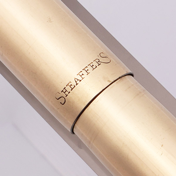 Sheaffer Flat Top Ring Top (1920s) - Gold Filled, Lever Filler ...
