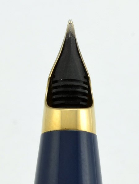 Sheaffer Imperial III Touchdown Fountain Pen - Blue, Fine Gold Masked ...
