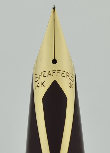 Sheaffer Imperial IV Touchdown Fountain Pen - Burgundy, Fine 14k Nib ...