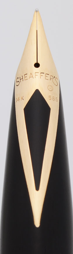 Sheaffer Imperial IV Fountain Pen (1960s) - Black w/GP Trim, Touchdown ...