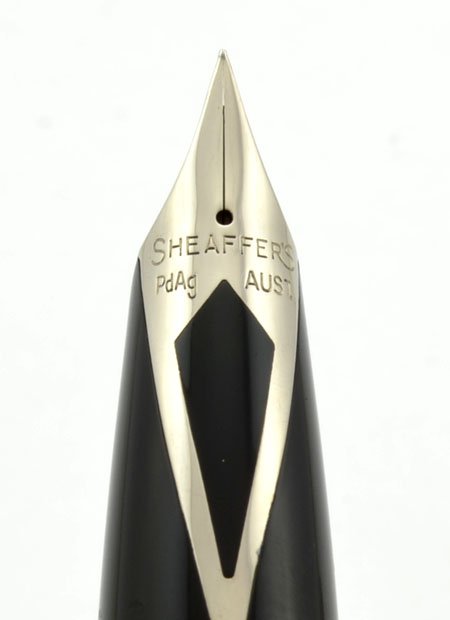 Sheaffer PFM II - Black, Fine PdAg Nib (Very Nice, Restored) - Peyton ...