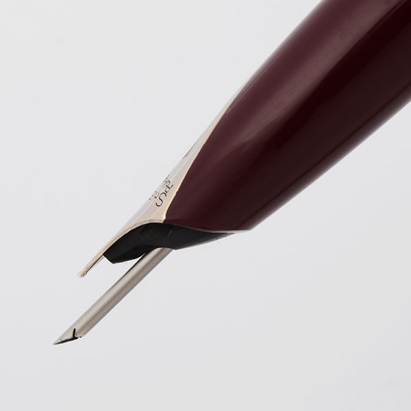 Sheaffer PFM II - Burgundy with Steel Cap, Snorkel, Fine PdAg Nib ...