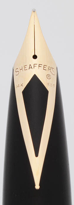 Sheaffer PFM V Fountain Pen (Canada, 1959-1960s) - Snorkel, Black w ...