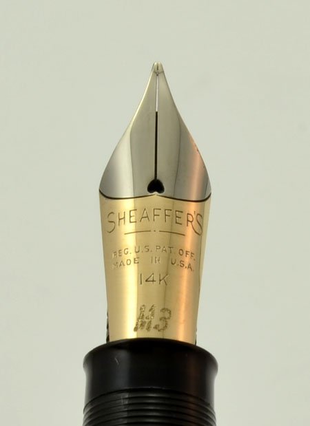 Sheaffer Saratoga Snorkel TM 1950s - Grey, Medium (Excellent ...