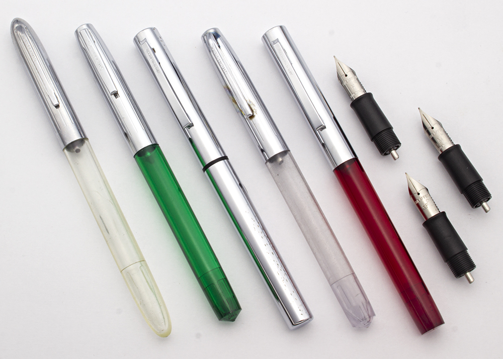 Sheaffer School Pen Assortment (5 Pens) - Various Models/Nibs/Colors w ...