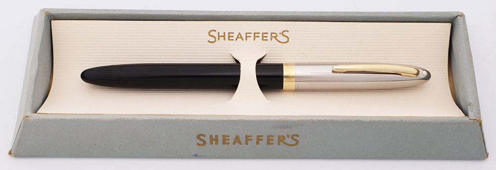 Sheaffer Sentinel Snorkel Fountain Pen - Black, EF 14k Nib (Excellent ...